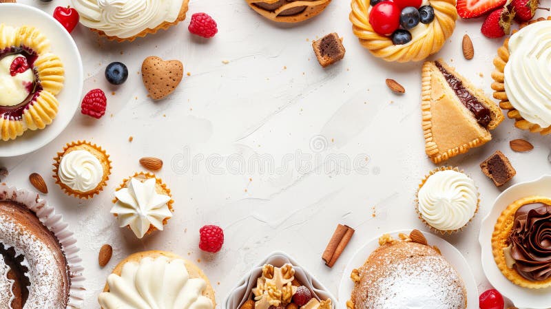 Bakery background graphic stock illustration. Illustration of drawing ...