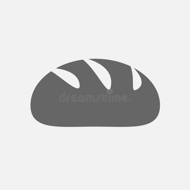 Bakery Bread food icon stock vector. Illustration of bread - 85658845