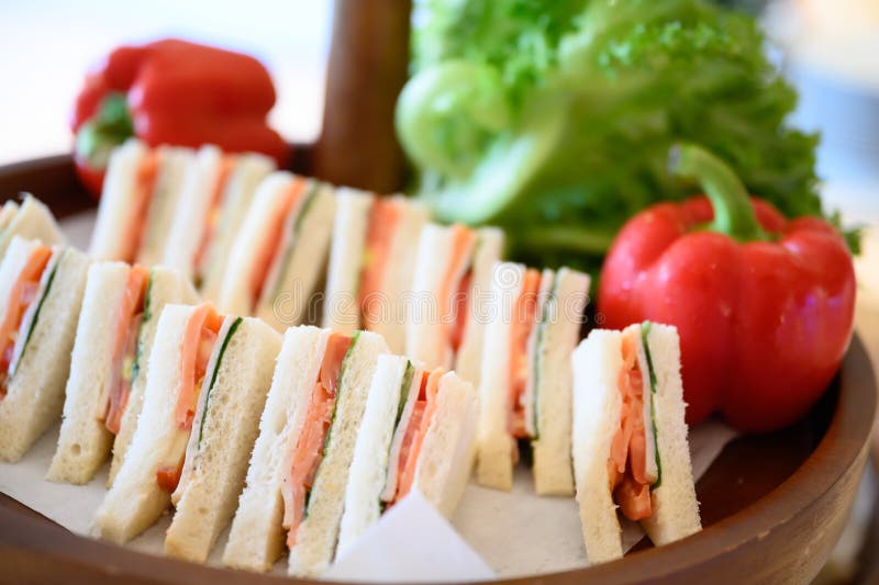 Bakery Buffet Ready for the Break Stock Image - Image of buffet, close ...