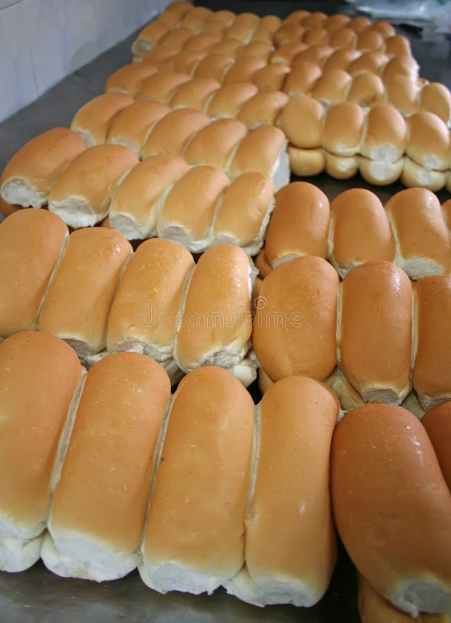 Bakery buns stock photo. Image of loaf, bake, food, industry - 3294644
