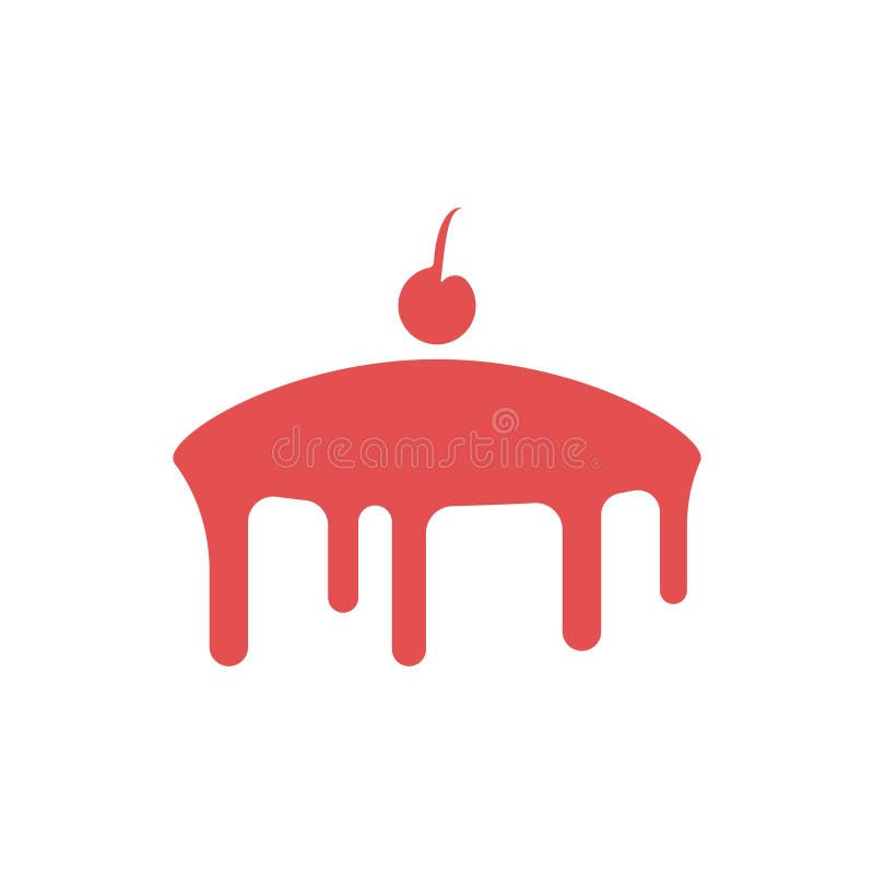 Bakery Cake Logo Template Icon Stock Vector - Illustration of cake ...