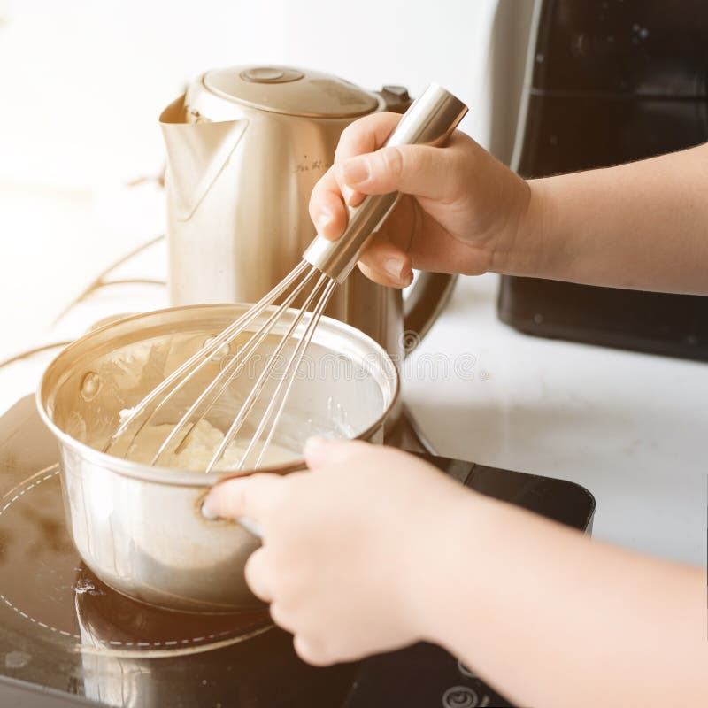 Bakery Chef Cooking Bake in the Kitchen Professional Stock Photo ...