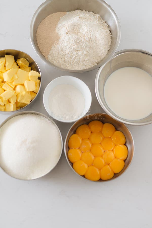 Bakery Chef. Ingredients for Baking Cake Stock Image - Image of ...