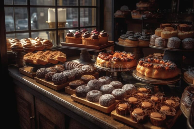 Bakery and Confectionery Products Beautiful Image Generative AI Stock ...