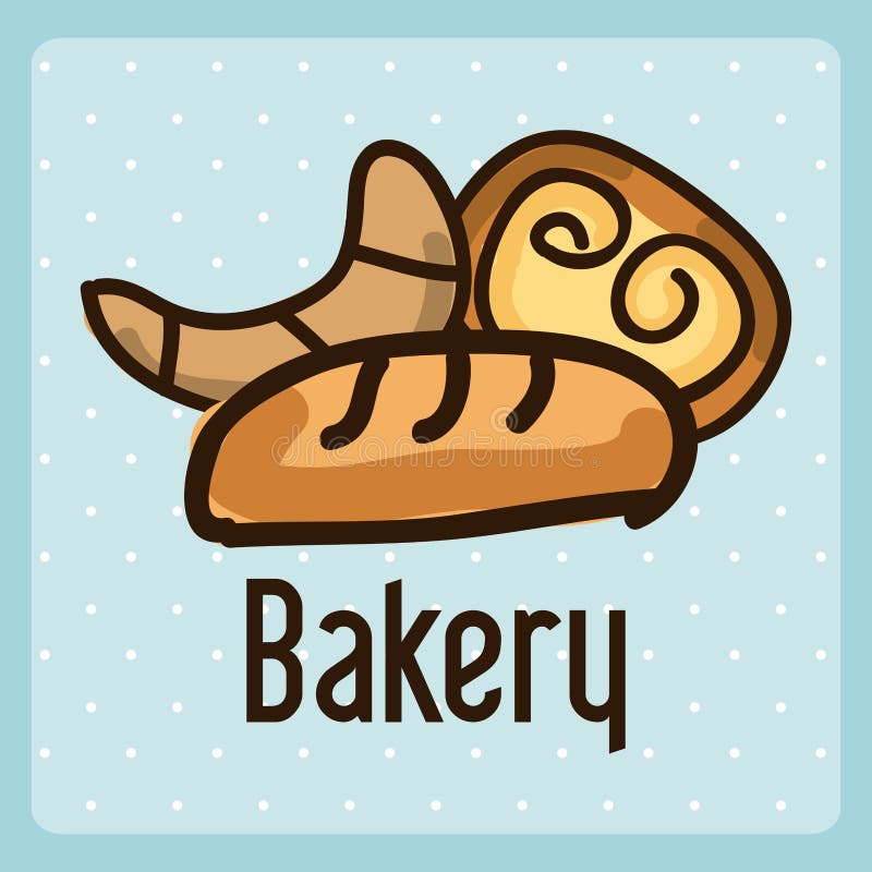 Bakery design stock vector. Illustration of label, food - 42153469