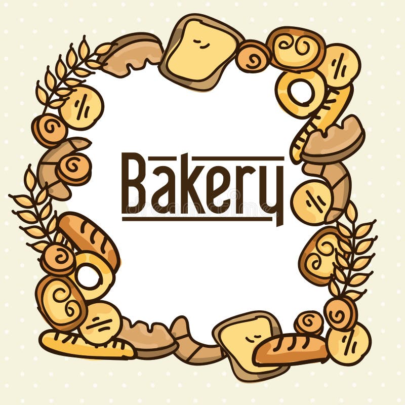 Bakery design stock vector. Illustration of pretzel, kitchen - 42153477
