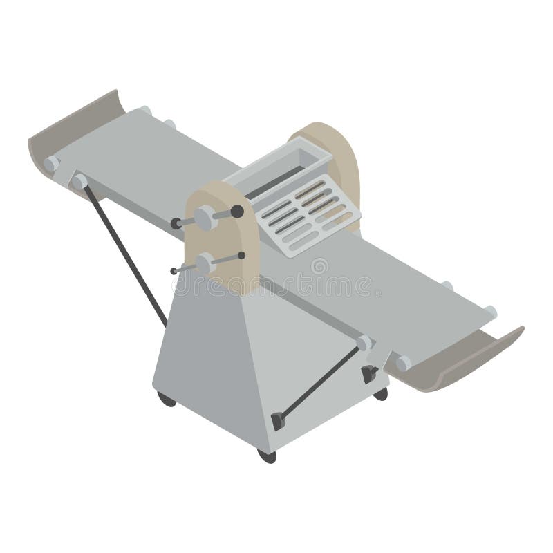 Bakery Factory Bread Icon, Isometric Style Stock Vector - Illustration ...