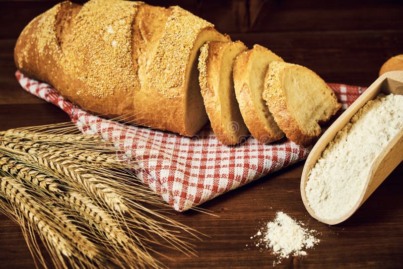 Bakery food stock photo. Image of meal, cereal, crop - 123389430