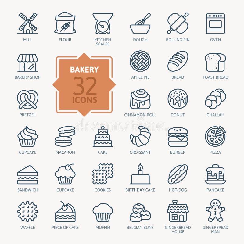 Pictogram Bakery Stock Illustrations – 13,135 Pictogram Bakery Stock ...