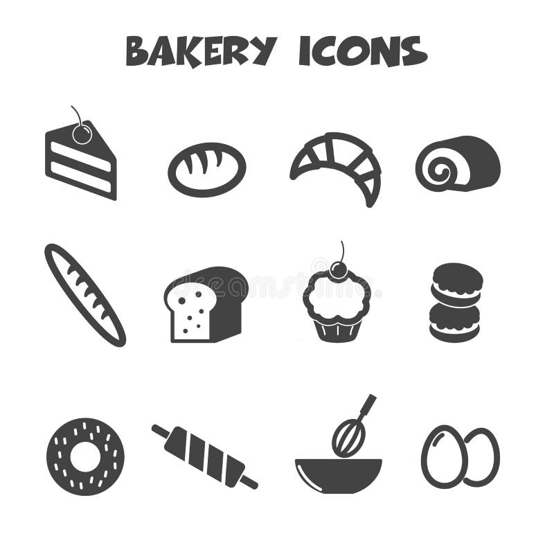 Set of Sweet Bakery and Bread Labels Design Stock Vector - Illustration ...