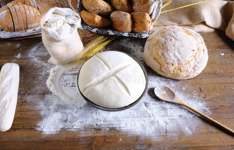 Female Client Choosing Croissants at Bakery Stock Photo - Image of ...