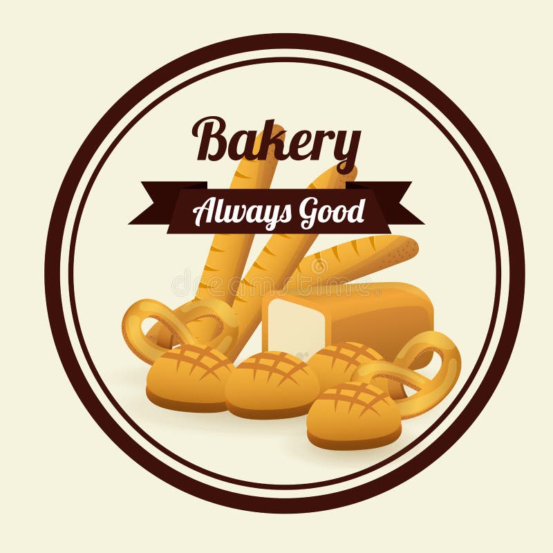 Bakery label stock vector. Illustration of cutting, bake - 33259199