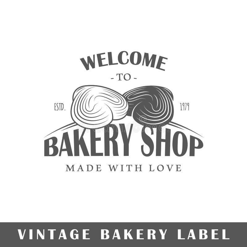 Bakery label template stock vector. Illustration of fresh - 104908962