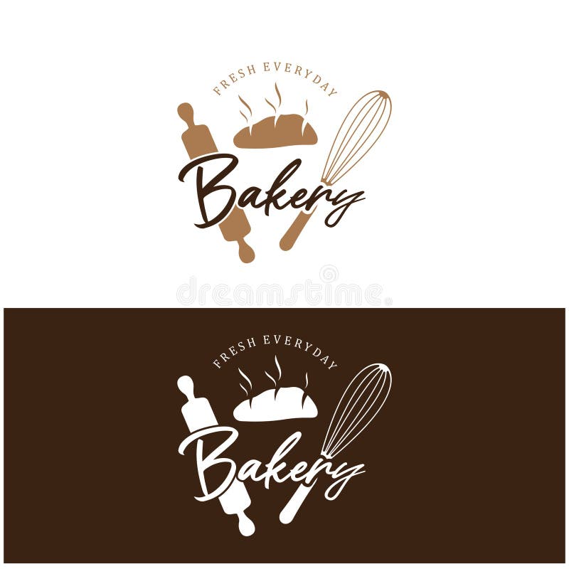 Bakery Logo Badge Retro Vector Illustration.for Cupcake,bakery Stock ...