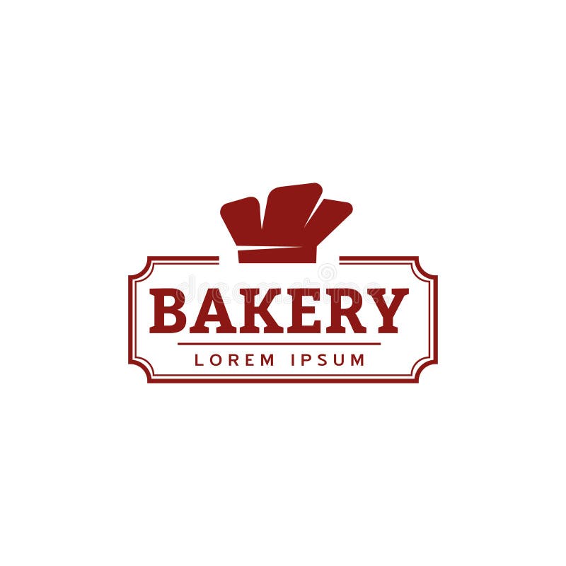 Bakery Logo with Chef Hat. Cooking Logo, Food, Restaurant Vector Brand ...