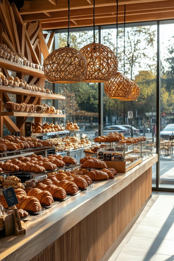 A Bakery with a Lot of Pastries and a Lot of Light Coming in from the ...
