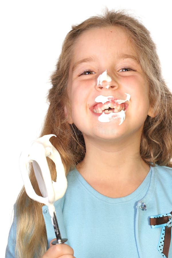 Bakery mess laugh stock image. Image of taste, food, beaters - 3592563
