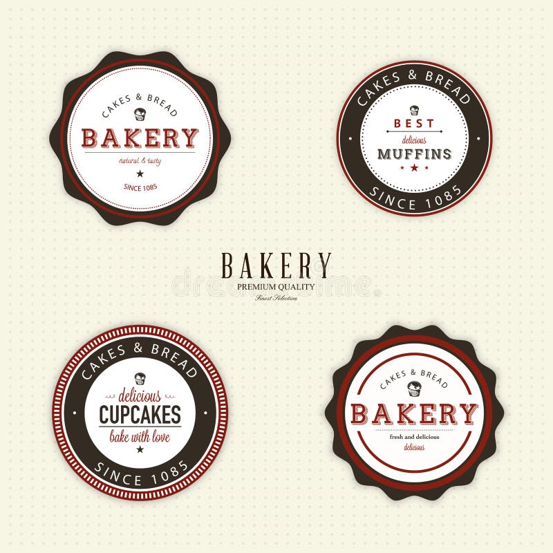 Bakery objects stock vector. Illustration of icon, shadow - 57260349