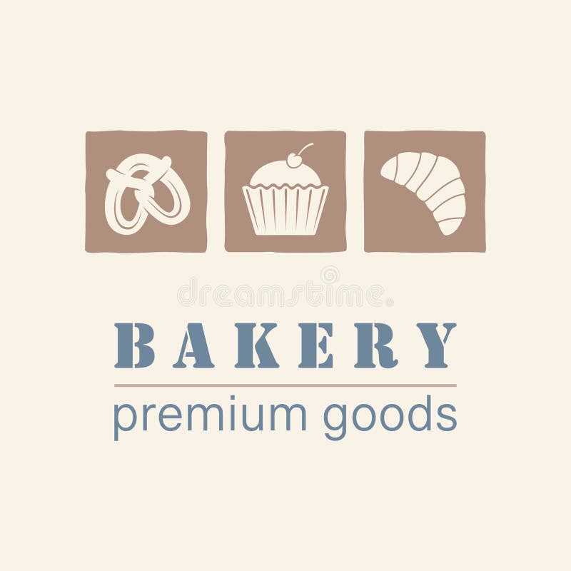 Bakery Premium Goods Vector Illustration. Bakery Emblem. Stock Vector ...