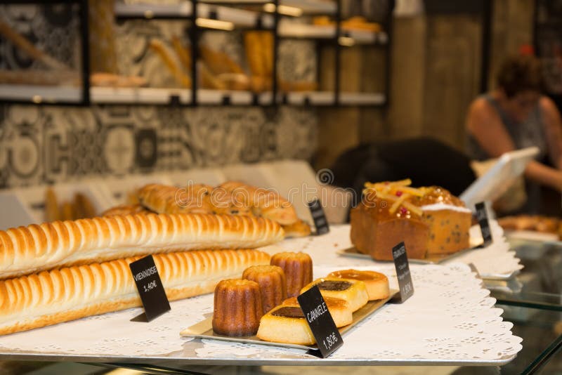 Bakery Present Different Types of Cake or Pastry Stock Photo - Image of ...