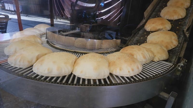 Bakery Production on a Small Assembly Line in Turkey. Stock Video ...