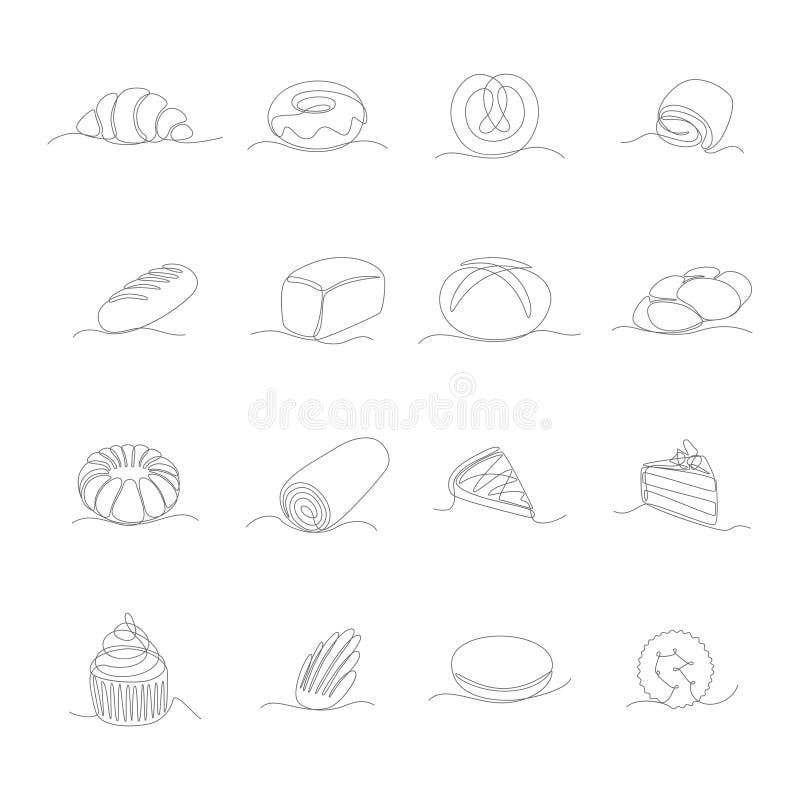 Bakery Line Drawing Stock Illustrations – 21,076 Bakery Line Drawing ...