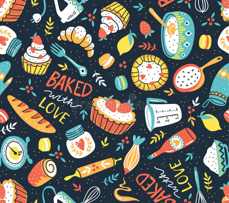 Bakery Retro Emblem and Labels Collection, Design Elemnts and Te Stock ...
