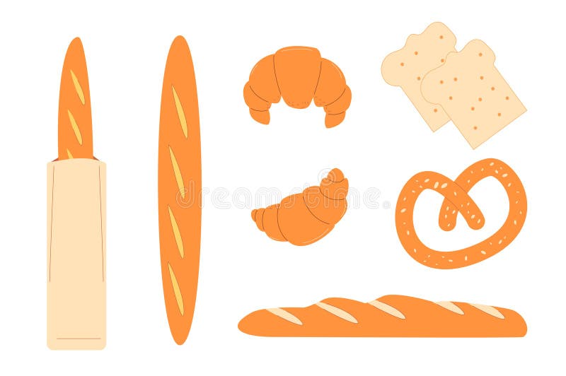 Baguette Toast Stock Illustrations – 9,173 Baguette Toast Stock ...