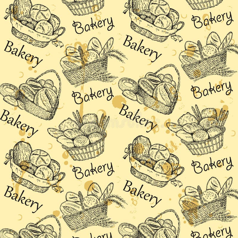 Bakery set stock vector. Illustration of life, food, baking - 47947085