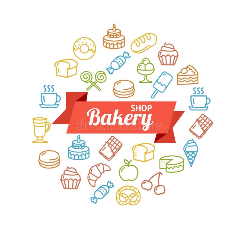 Bakery Header Stock Illustrations – 441 Bakery Header Stock ...