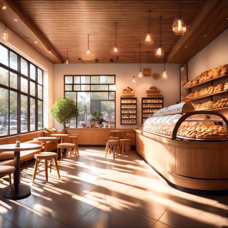 Bakery Shop Dining Tables Stock Illustrations – 132 Bakery Shop Dining ...