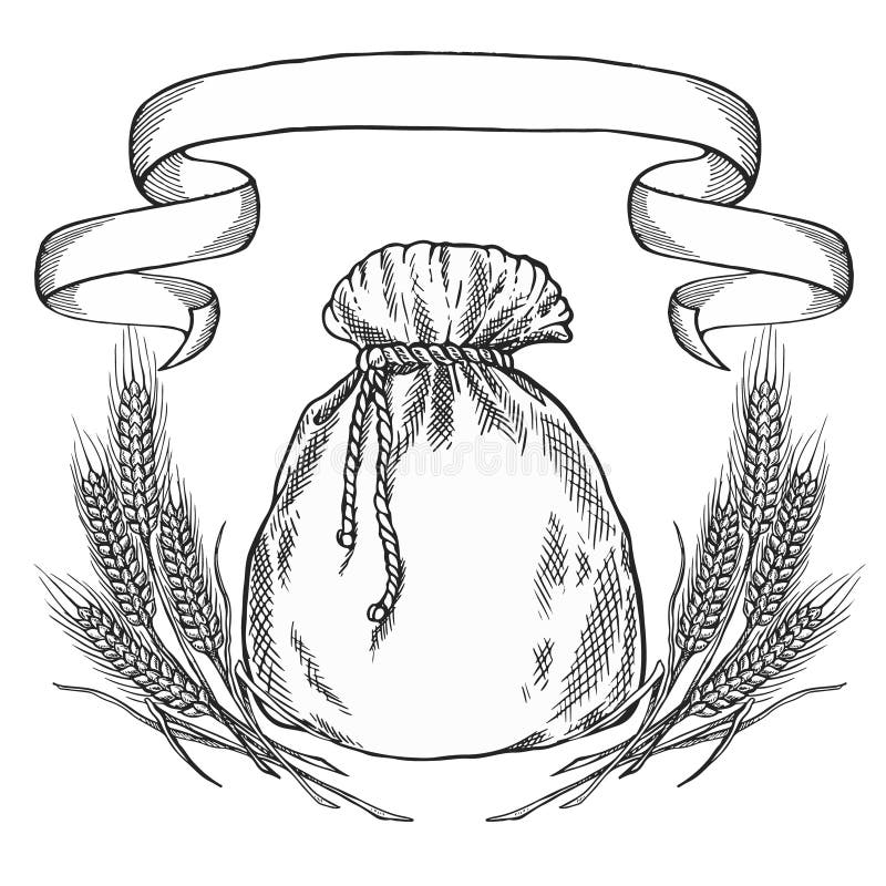 Grain Sack Sketch Stock Illustrations – 755 Grain Sack Sketch Stock ...