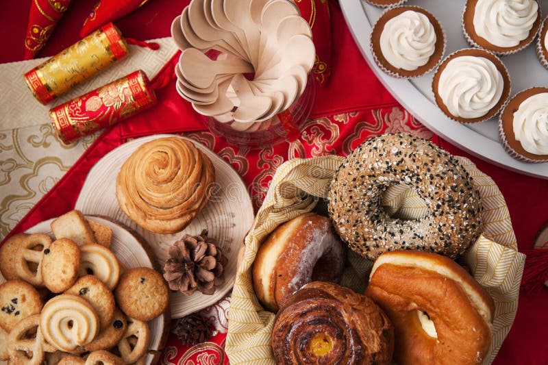 Bakery and snacks stock image. Image of sweet, butter - 190143503