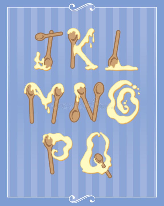 Baking Alphabet stock vector. Illustration of baking - 30405680