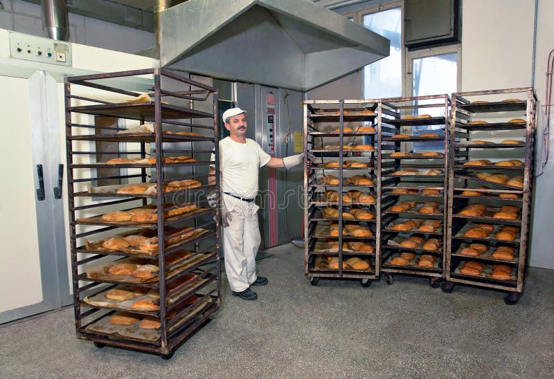 Baking a bread stock photo. Image of bakery, flavored - 17768166