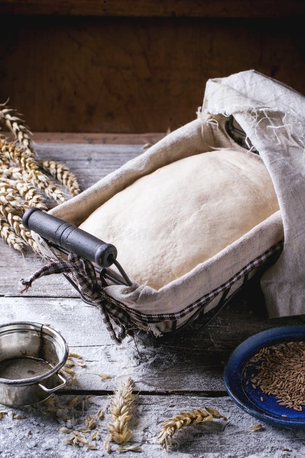 Baking bread stock image. Image of bread, baker, making - 43740471