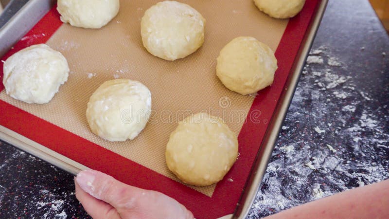 Baking bread stock image. Image of artisan, counter - 256348451