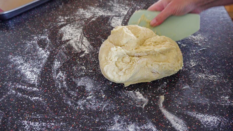 Baking bread stock image. Image of artisan, food, dough - 262636155