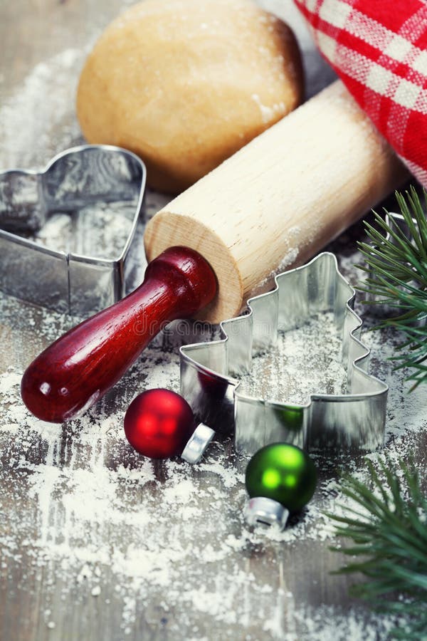 Baking Christmas cookies stock photo. Image of christmas - 45008042
