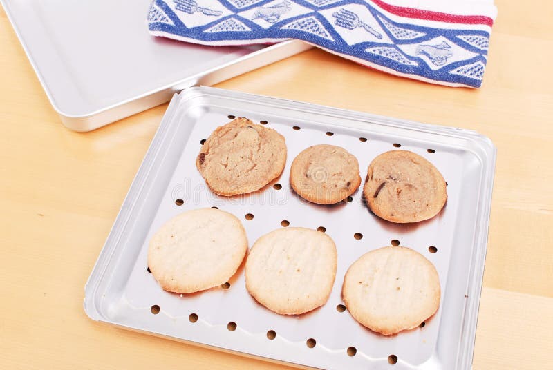 Baking Cookies stock image. Image of food, children, metal - 20956293
