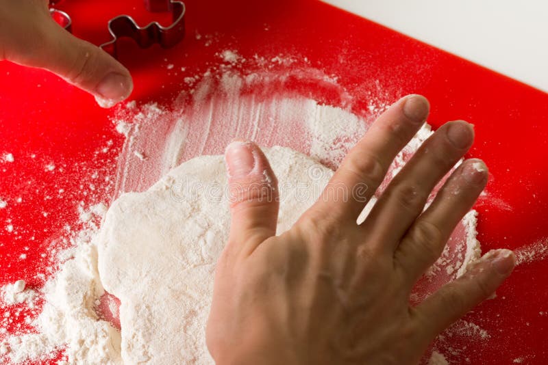 Baking cookies stock image. Image of homemade, hand, bakery - 79992291
