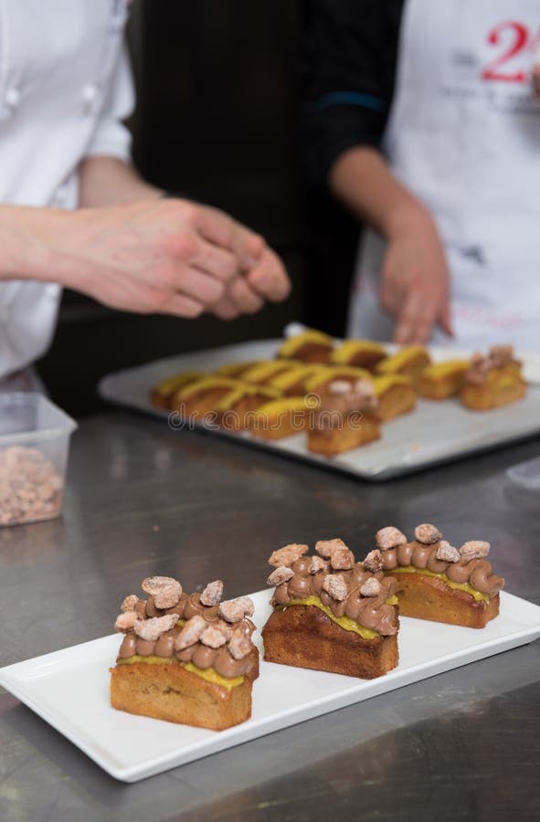 Baking and Cooking Chocolate and Sweet Deserts Stock Photo - Image of ...