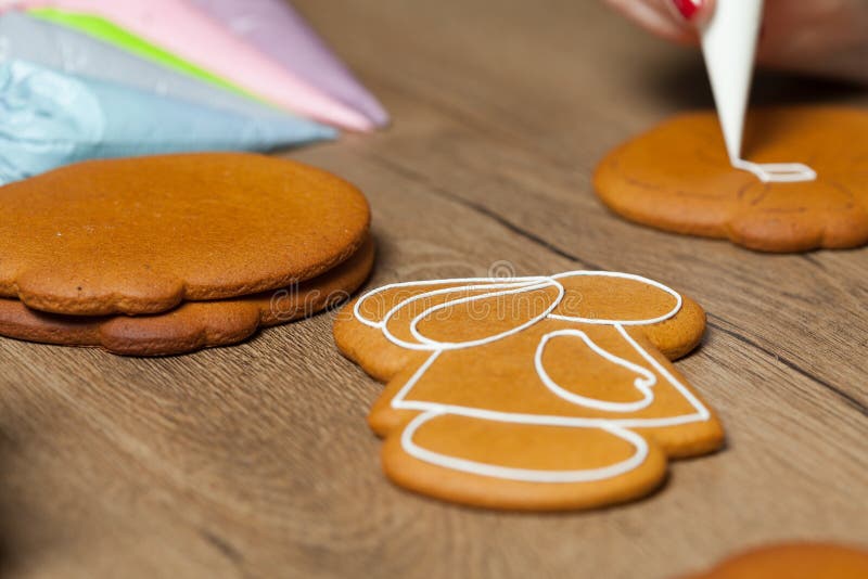 Baking, Draw on Baking, Patterns Stock Photo - Image of homemade, fresh ...