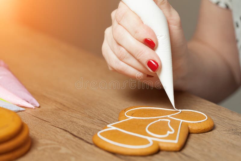 Baking, Draw on Baking, Patterns Stock Photo - Image of christmas ...