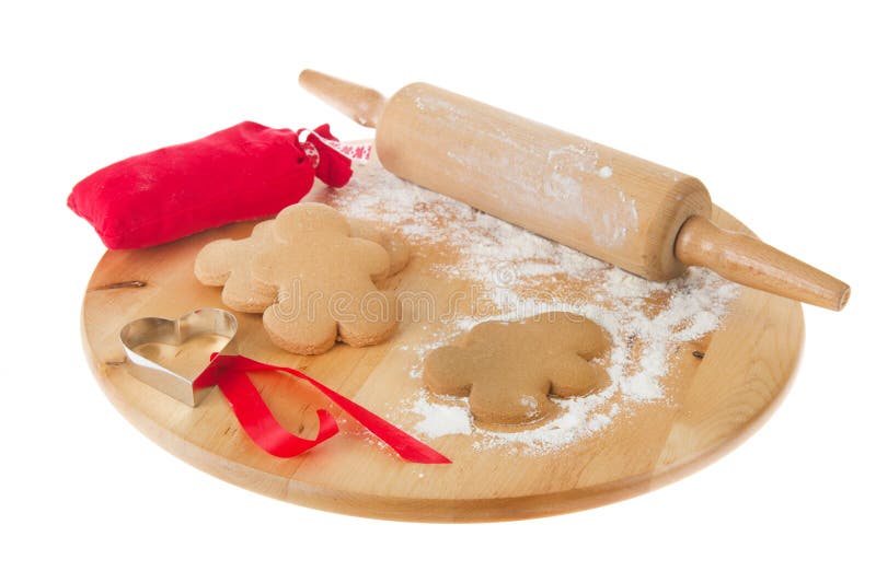 Baking ginger bread man stock photo. Image of christmas - 22305656