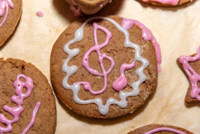 Baking Holiday Cookies. Christ Stock Image - Image of bright ...