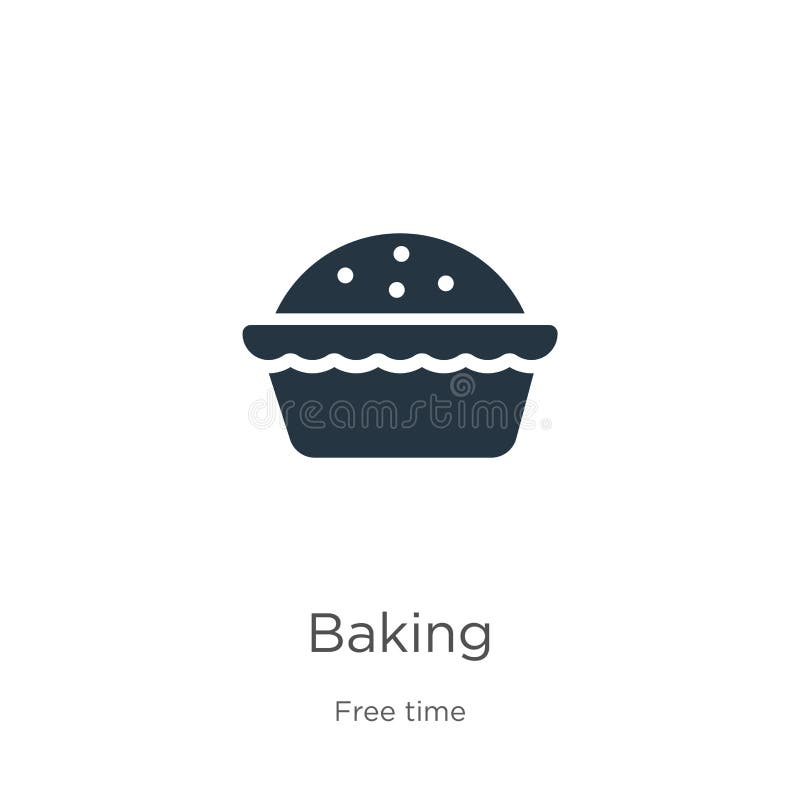 Baking Icon Vector. Trendy Flat Baking Icon from Hobbies Collection ...