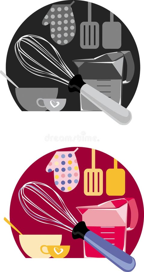 Baking icons stock vector. Illustration of colourful, cooking - 5889963