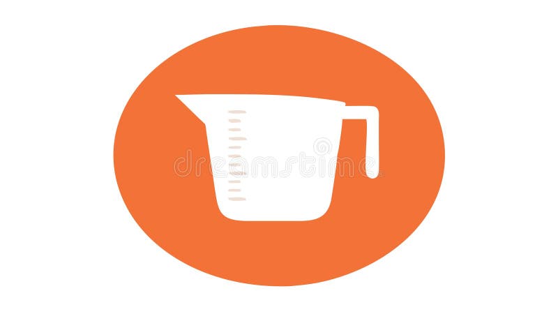 Ingredient Measuring Cup Icon Stock Illustrations – 1,050 Ingredient ...