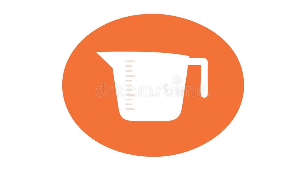 Ingredient Measuring Cup Icon Stock Illustrations – 1,050 Ingredient ...